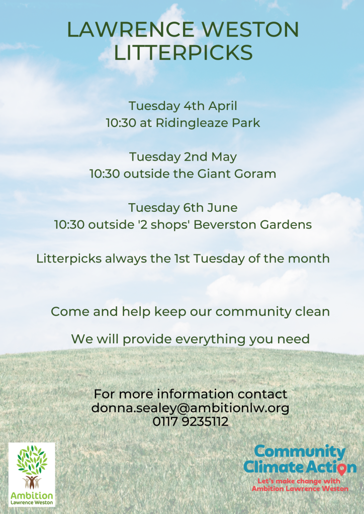 Community Litter picks - Ambition Lawrence Weston